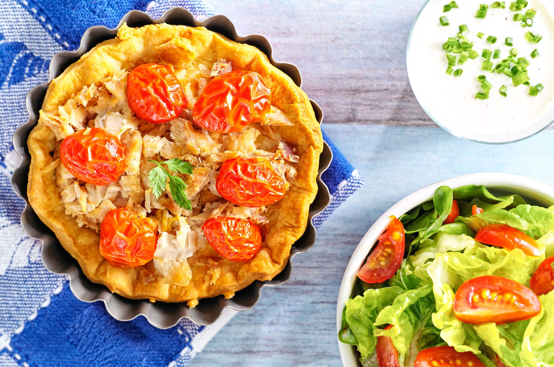 Recette - Tartelettes à la tomate et thon Germon